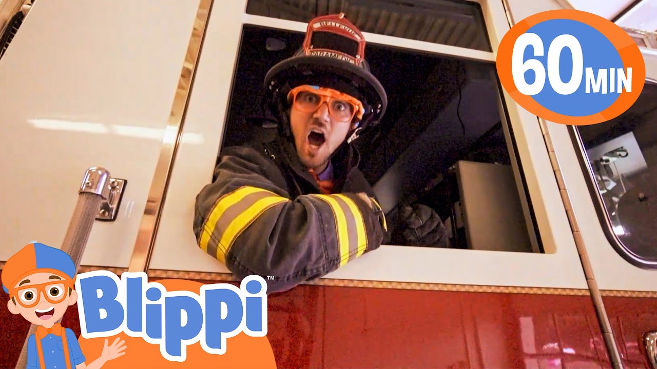 Blippi Visits a Firetruck Station | Fun with Blippi! | Blippi ...