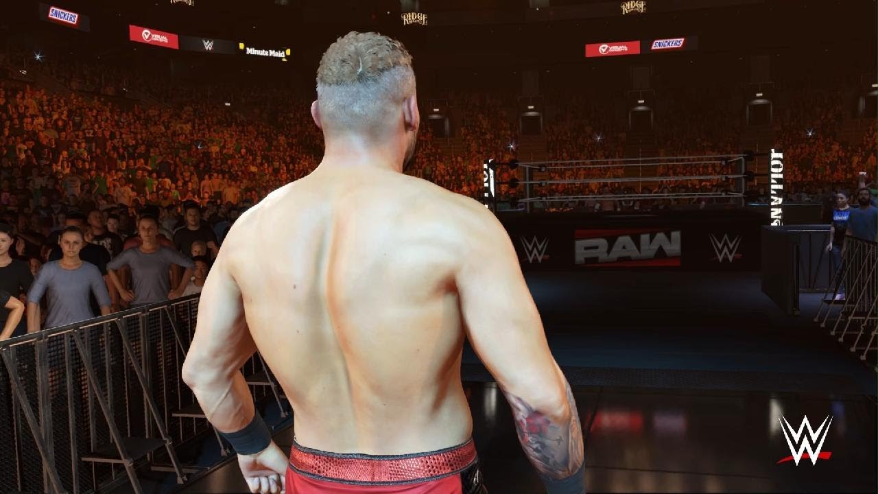 CM PUNK vs Ridge Holland | RAW #Gameplay #WWE2K25 - YouTube