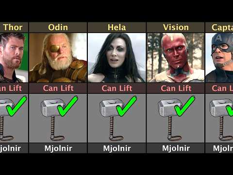 Marvel Universe Character Who Can Lift Thor's Hammer