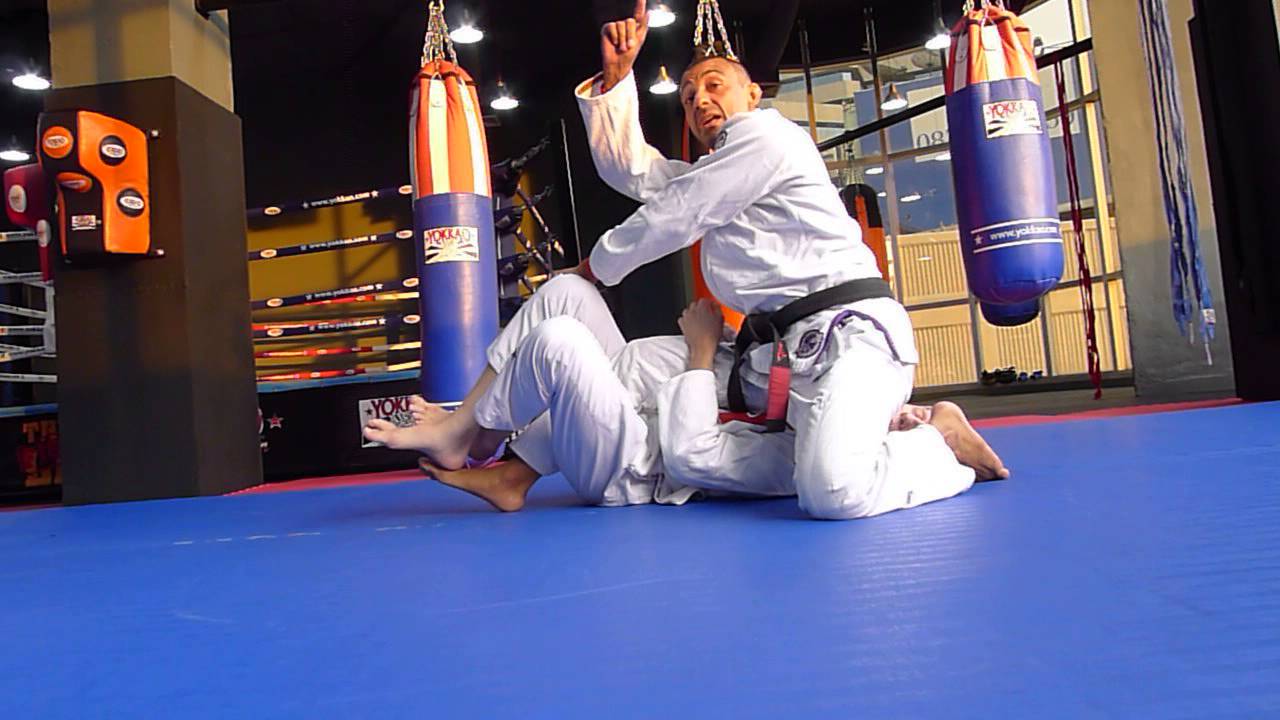Back Grab from Deep Half Guard - YouTube