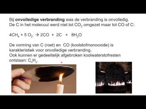 Wat is het verschil tussen een volledige en een onvolledige verbranding ...