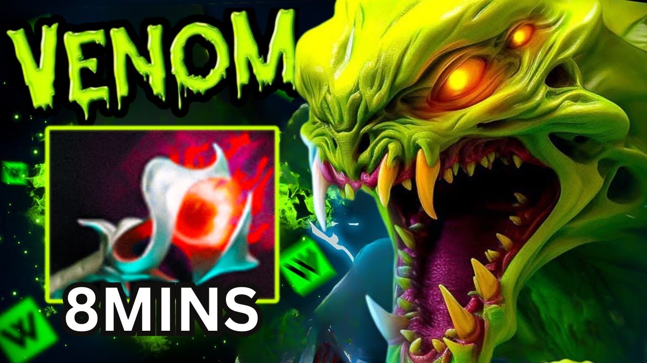 New Broken Venomancer Mid🔥🔥8Mins Orchid Insane Burst + Rampage 7.38b ...