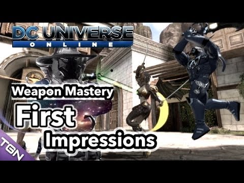 DCUO | Weapon Mastery First Impressions - YouTube