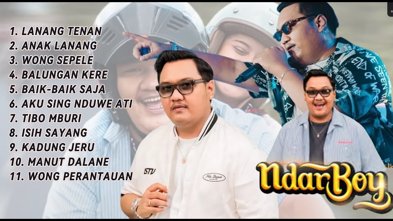 Kumpulan lagu Ndarboy genk terbaru viral 2025 - YouTube