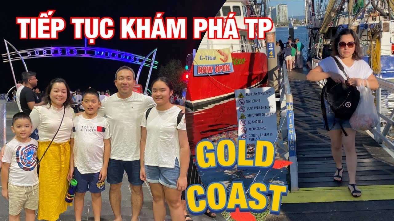 🇦🇺Du lịch ở Úc || TIẾPTỤC KHÁM PHÁ TP BIỂN ĐẸP GOLDCOAST, TP DU LỊCH YÊU THÍCH CỦA TJ FAMILY ...