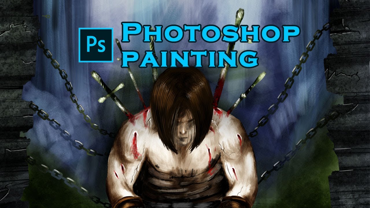 Concept art Tutorial | Photoshop Painting | Speed painting | Digital ...