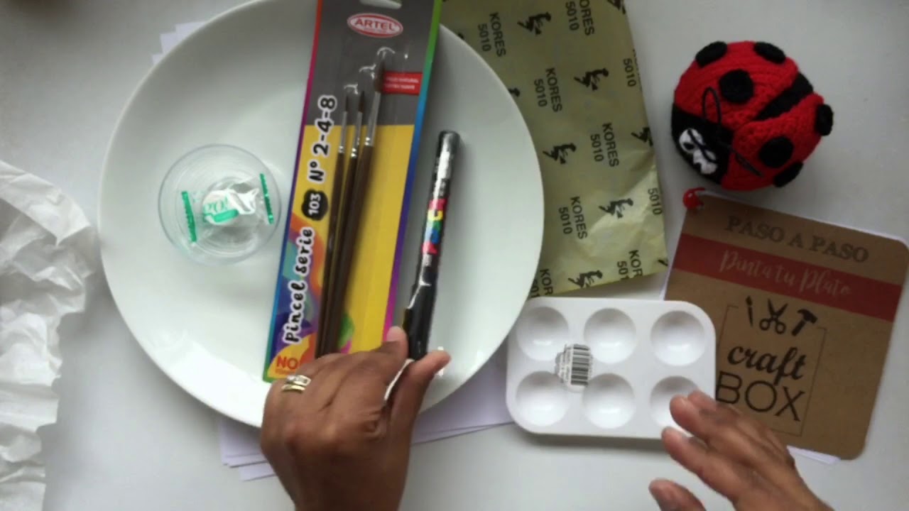 Unboxing CraftBOX Pinta tu Plato - YouTube