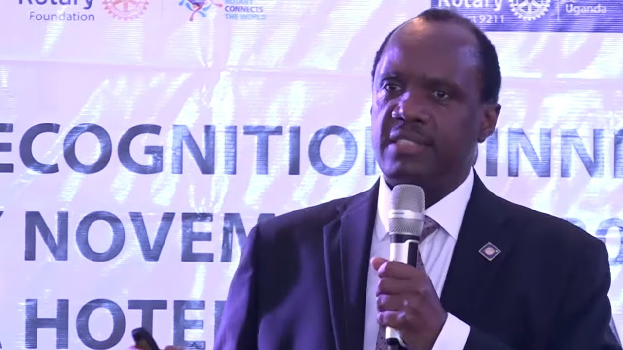 Dr Patrick Bitature Presentation at the TRF Dinner 2019-2020 - YouTube