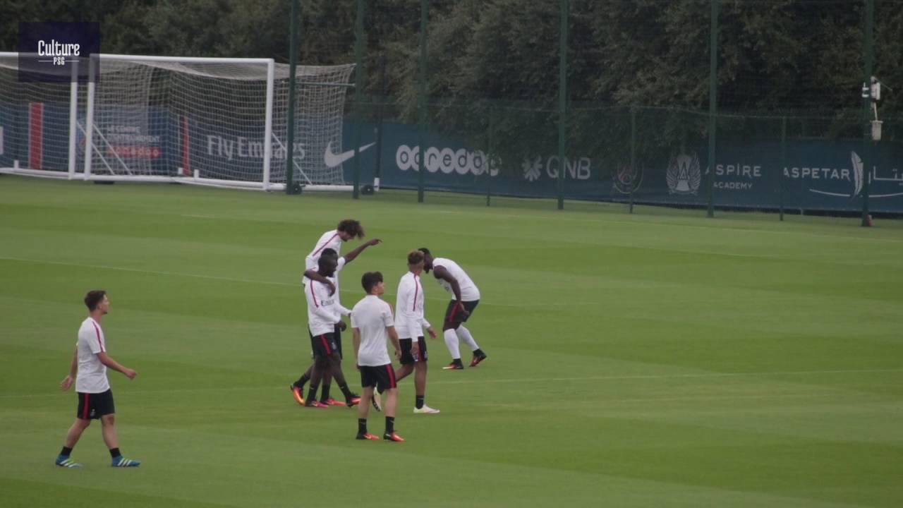 Entrainement du PSG 5 juillet 2016 : Fin de séance - YouTube