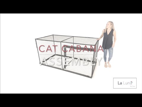 U.S Cat Cabana Assembly video - YouTube