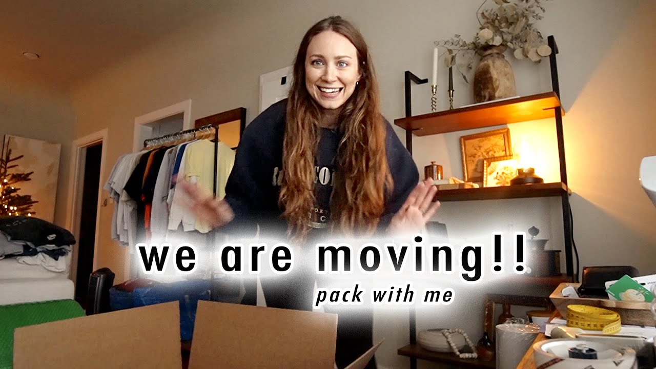 WE ARE MOVING *pack with me* | XO, MaCenna Vlogs - YouTube