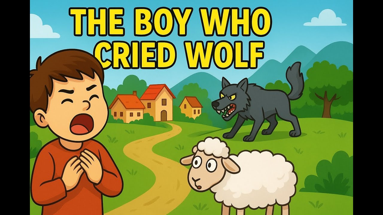 The Boy Who Cried Wolf — Read Aloud Aesop Fable | Short Bedtime Story ...