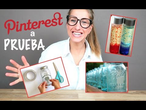 PINTEREST A PRUEBA | 3 TUTORIALES DIY ! - YouTube