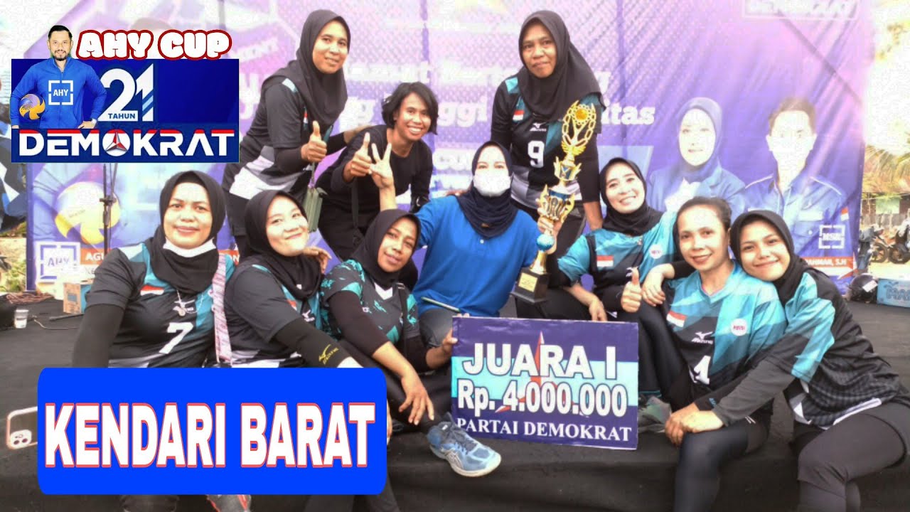 Kendari Barat vs RGN || Final AHY Cup 2022 - YouTube