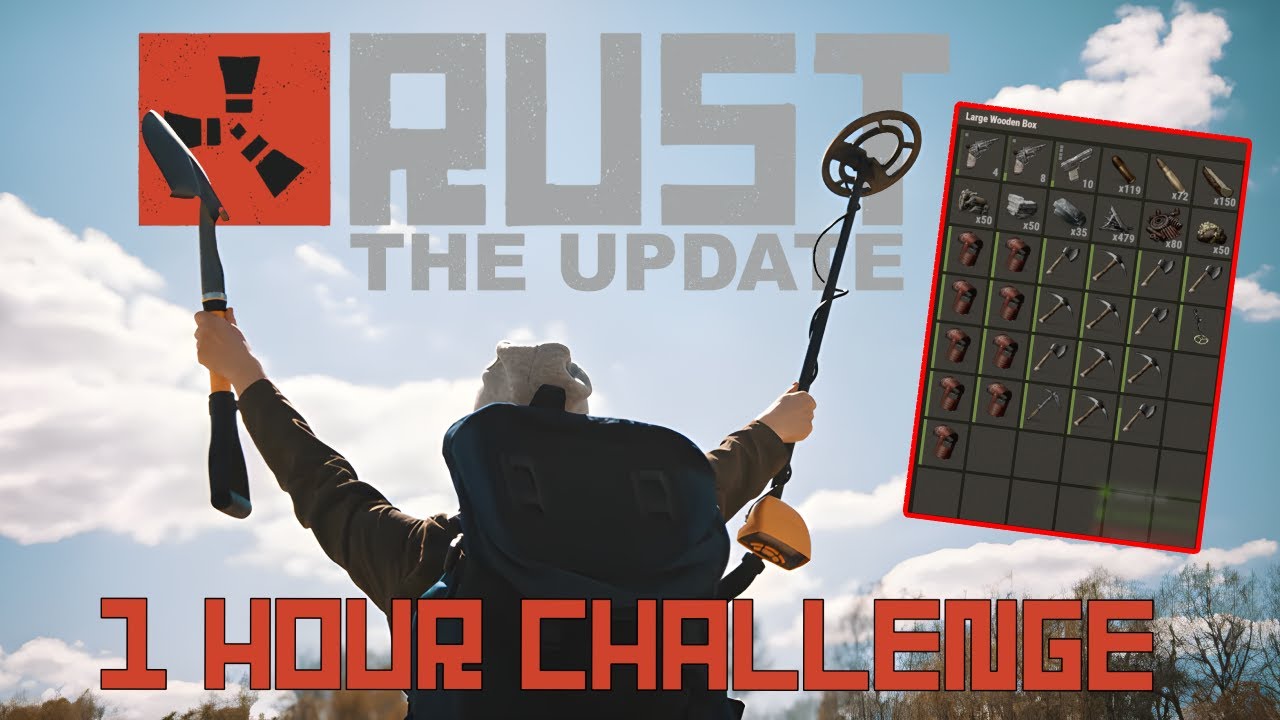 I spent an hour metal detecting in Rust... it changed me - YouTube