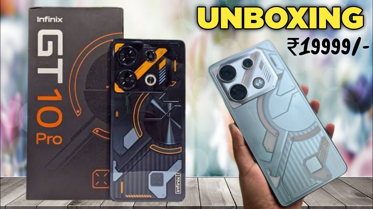 Infinix gt 10 pro unboxing & review🔥 | world's best gaming phone in 20k ...