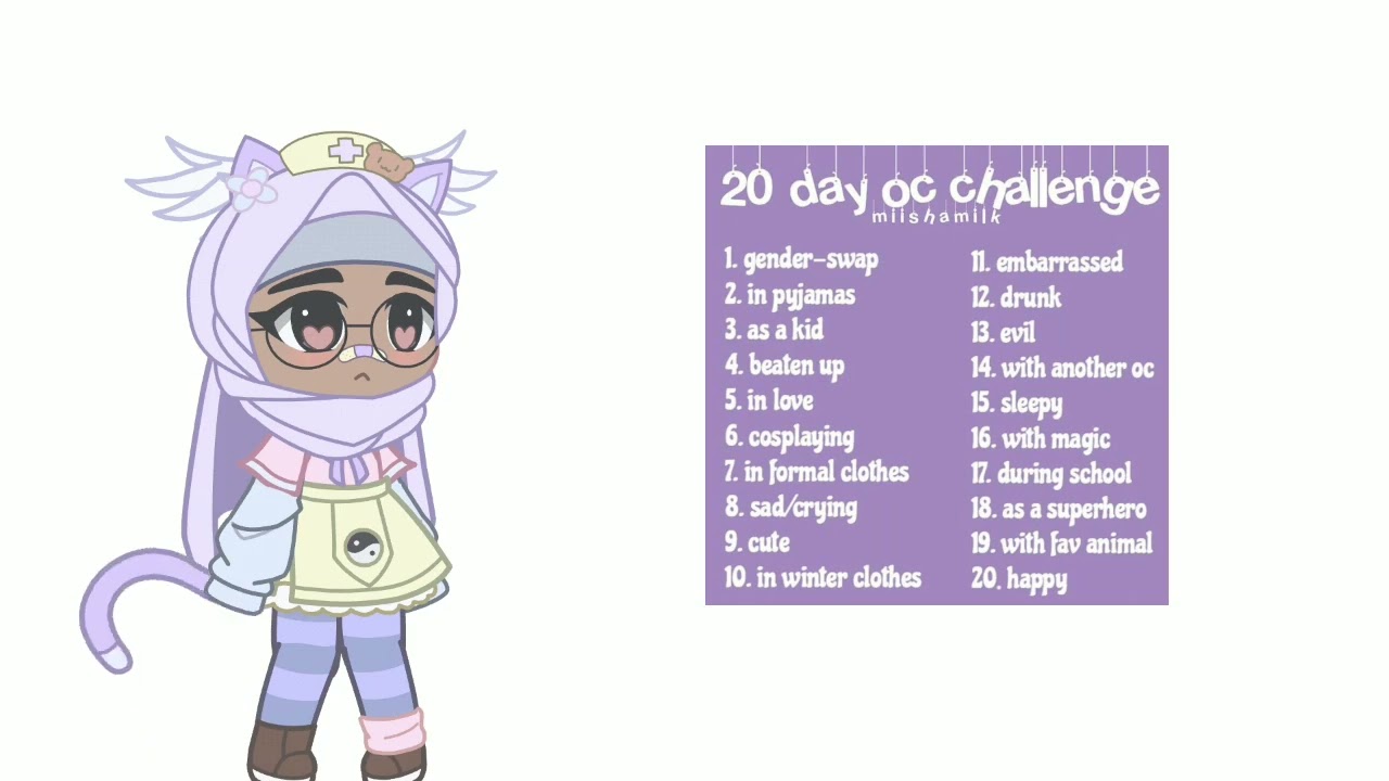 20 day oc challenge (3/20) - YouTube