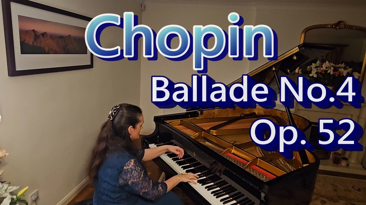 Chopin Ballade No 4 Op. 52 Performed by Rachel Billings (take 2) - YouTube