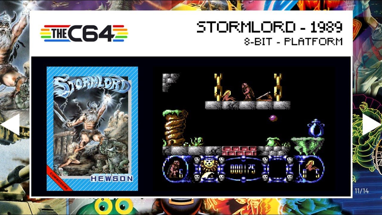 Stormlord | The C64 Collection 1 | Game 11 of 14 | Evercade Handheld ...