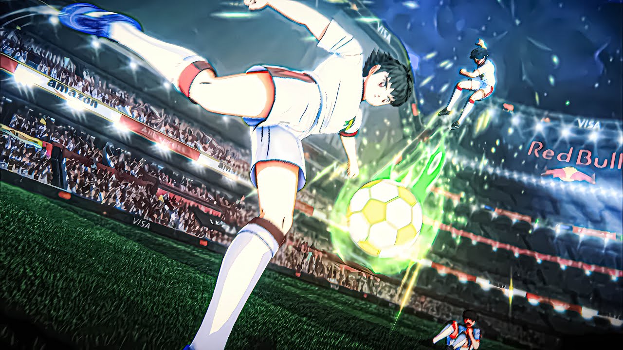 Brilliant Teamplay of Tsubasa - Nankatsu vs Germany -【Captain Tsubasa ...