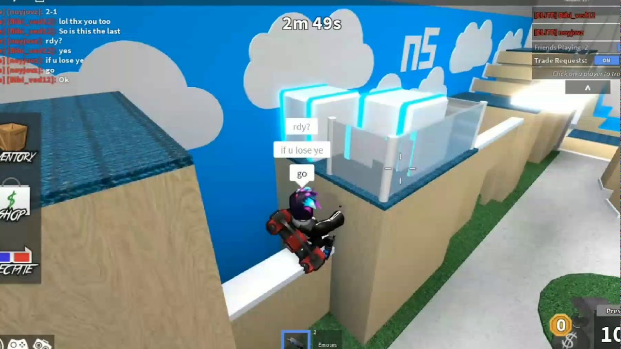 BETTING MY CLOCKWORK AGAINST LOGCHOPPER!!! (Murder Mystery 2) - YouTube