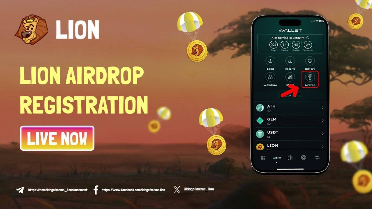 Hướng Dẫn Rút Token Lion Từ Athene Network Về Ví Metamask - YouTube