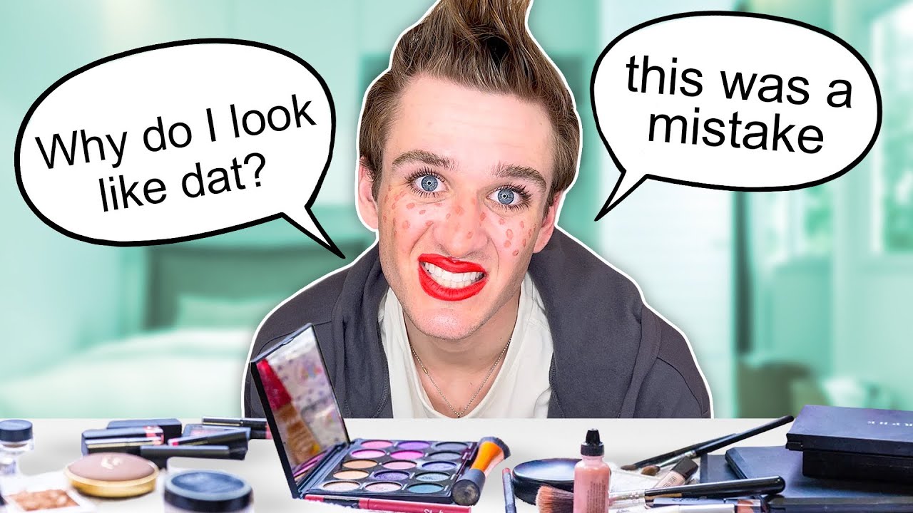 MY FIRST TIME EVER TOUCHING MAKEUP💖 - YouTube