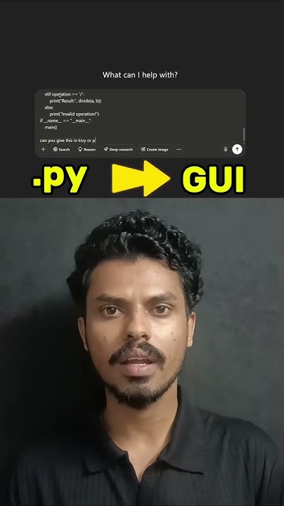 python to gui - YouTube