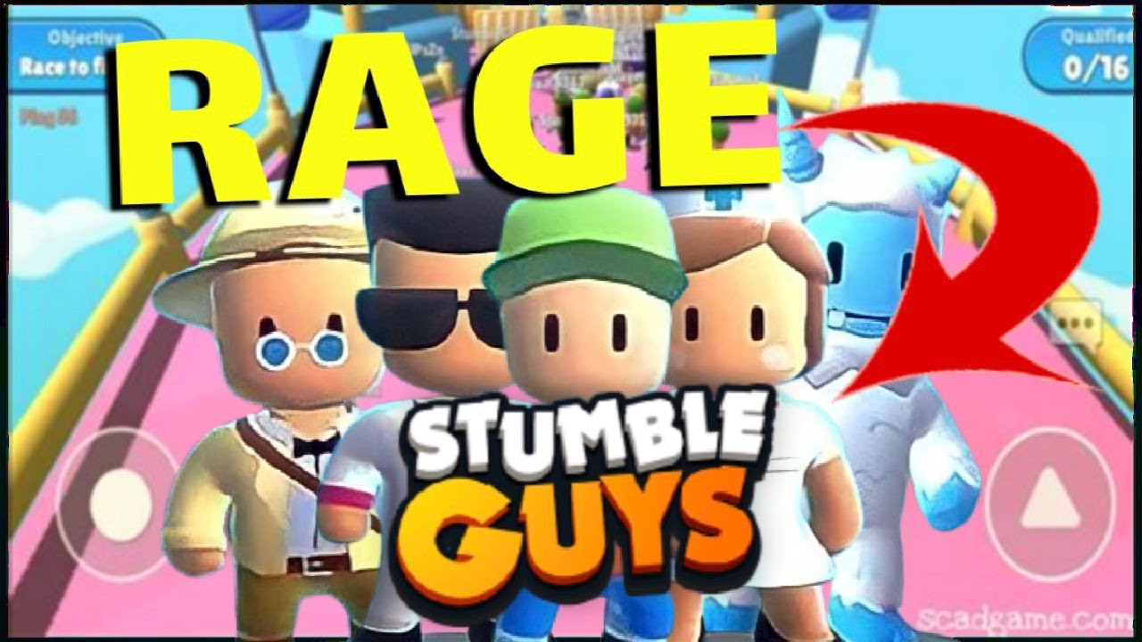 Stumble Guys Makes Me Rage - YouTube