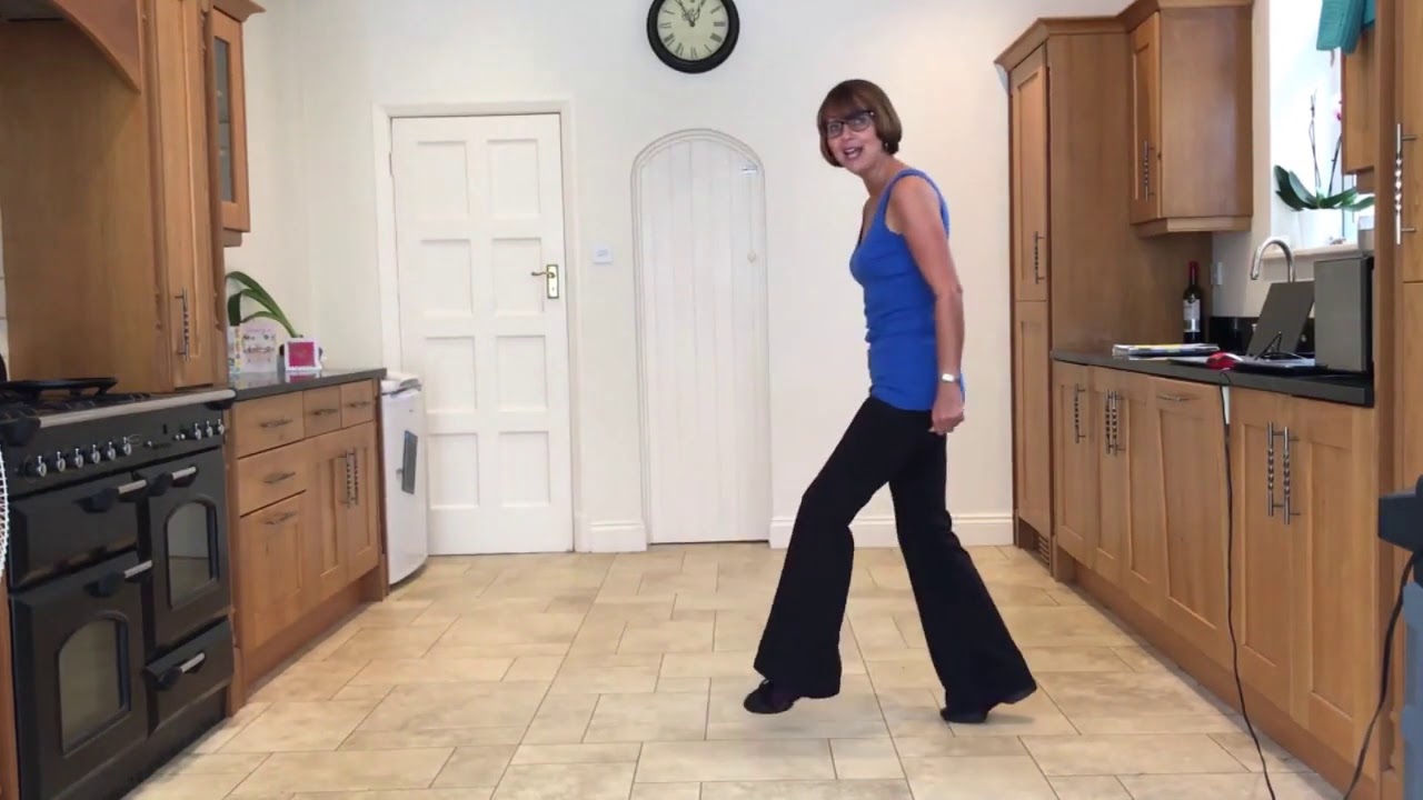 Begin to Swing Line Dance Tutorial - YouTube