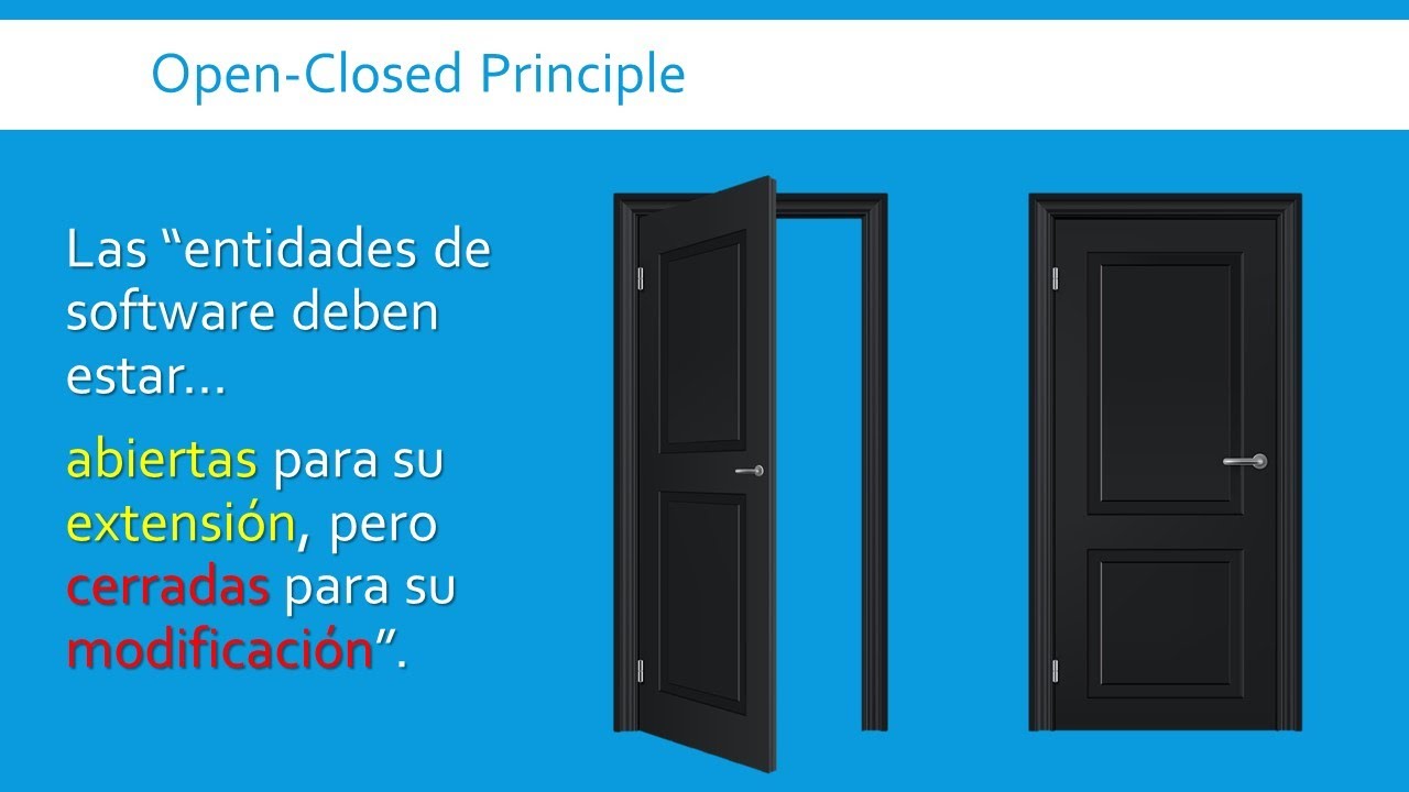 Principios SOLID parte 3, Open Closed Principle - YouTube