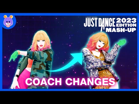 All Coach/Costume/Color Changes | Just Dance 2023 Edition
