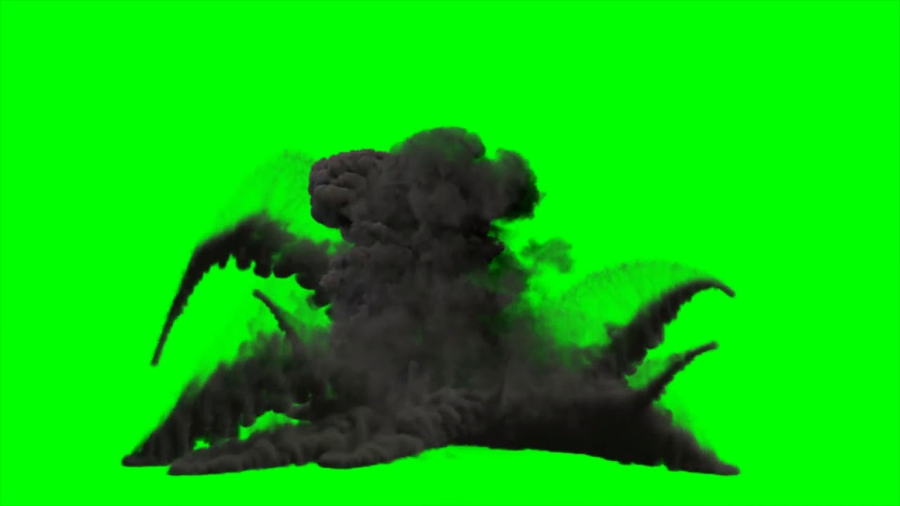 Bomb blast effect with green screen 4 - YouTube
