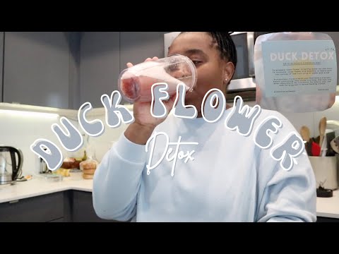 I did the Duck Flower Detox! | Is this NORMAL?! #duckdetox #vlog