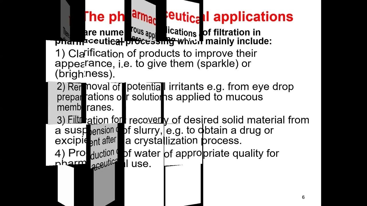 Clarification and filtration part one - YouTube