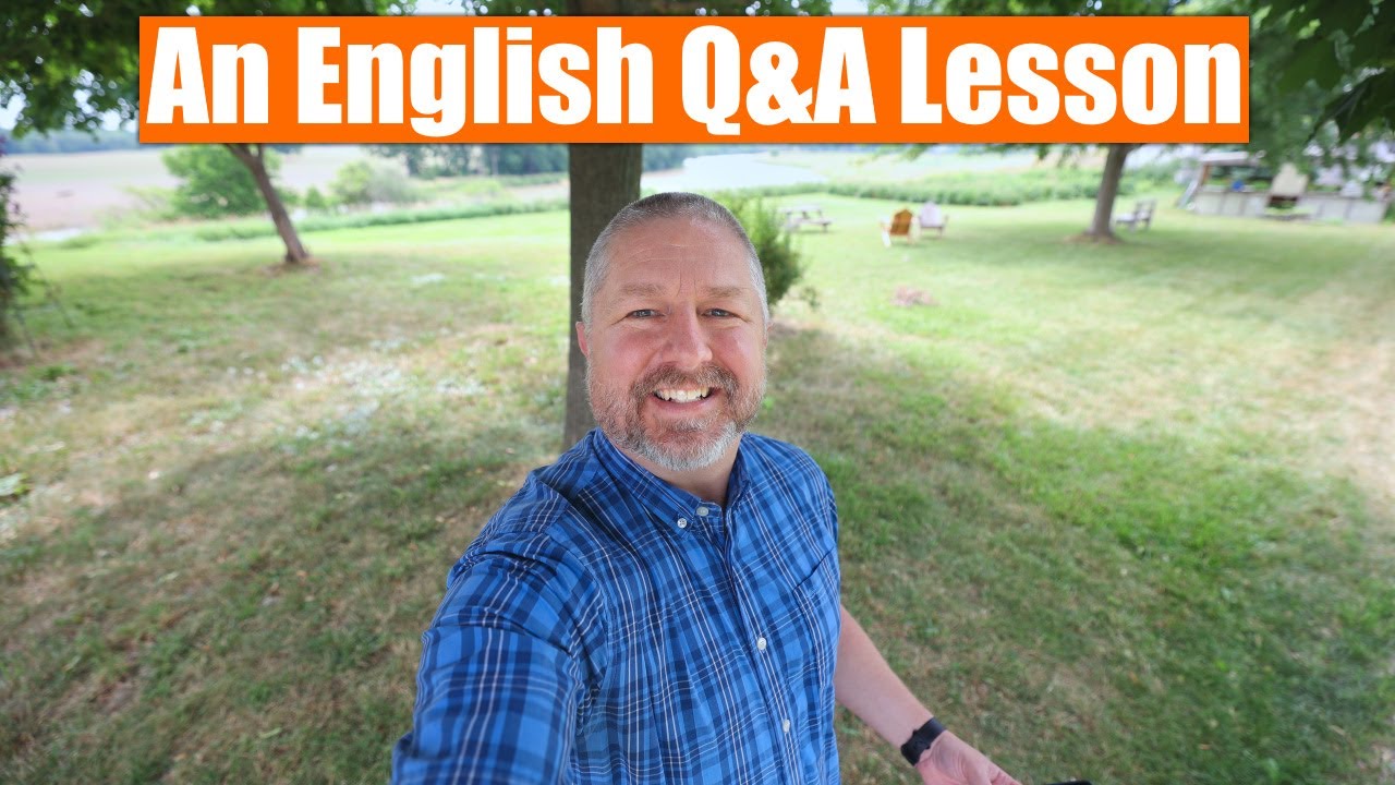 Let's Have An Outdoor English Lesson! 🍁🏡🌳 - YouTube