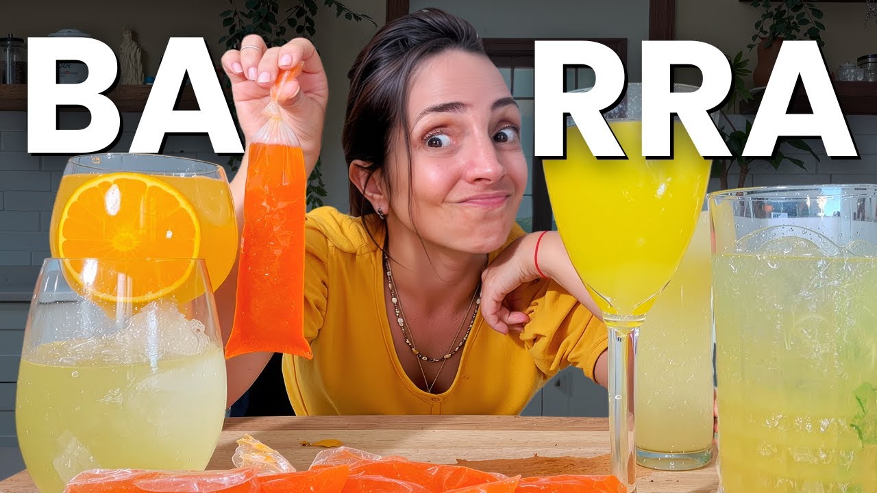 Cómo hacer una barra de tragos en tu casa (tragos con y sin alcohol ...