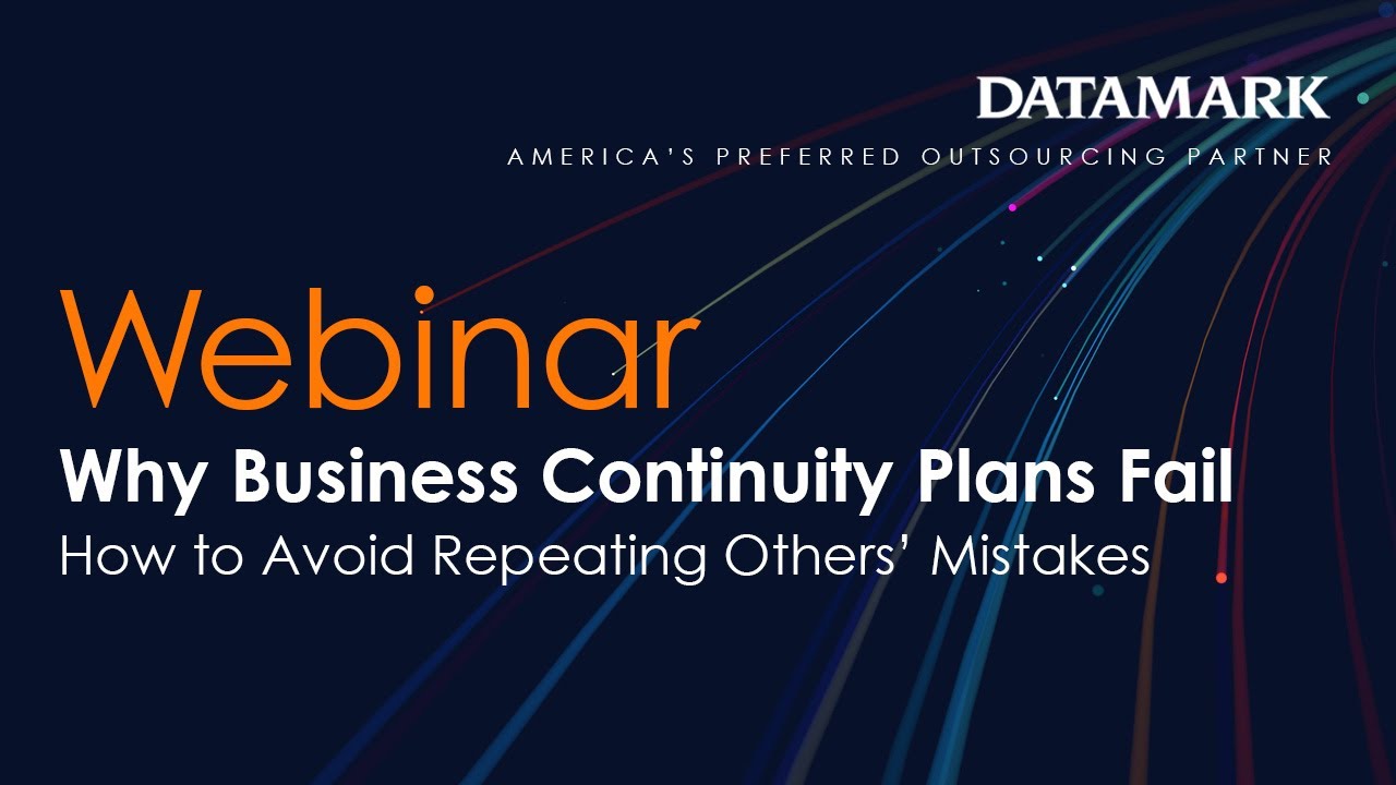 Webinar: Why Business Continuity Plans Fail & How To Avoid Repeating ...