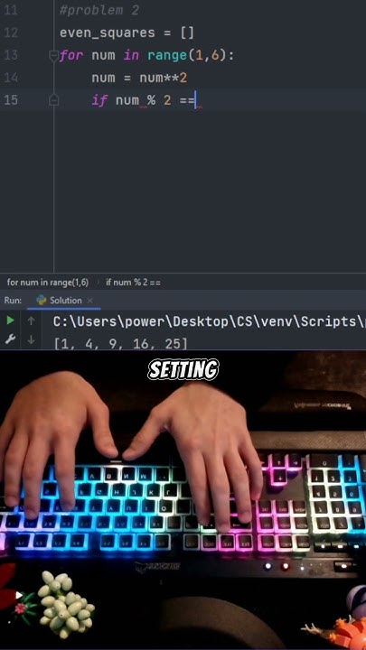 List Comprehension In Python In Under A Minute ⚡⏲️ Coding Programming Python Shorts Youtube