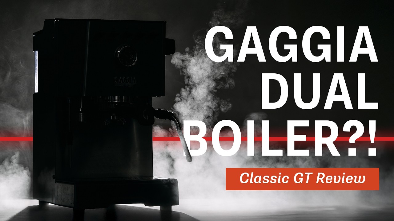Gaggia Classic GT Dual Boiler Espresso Machine Review - YouTube