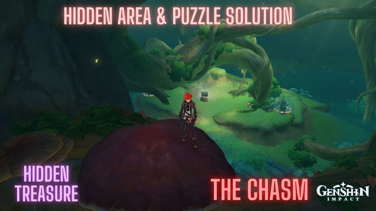 Genshin Impact 2.6: Hidden Area at The Chasm / Shriveled Seed / Big ...