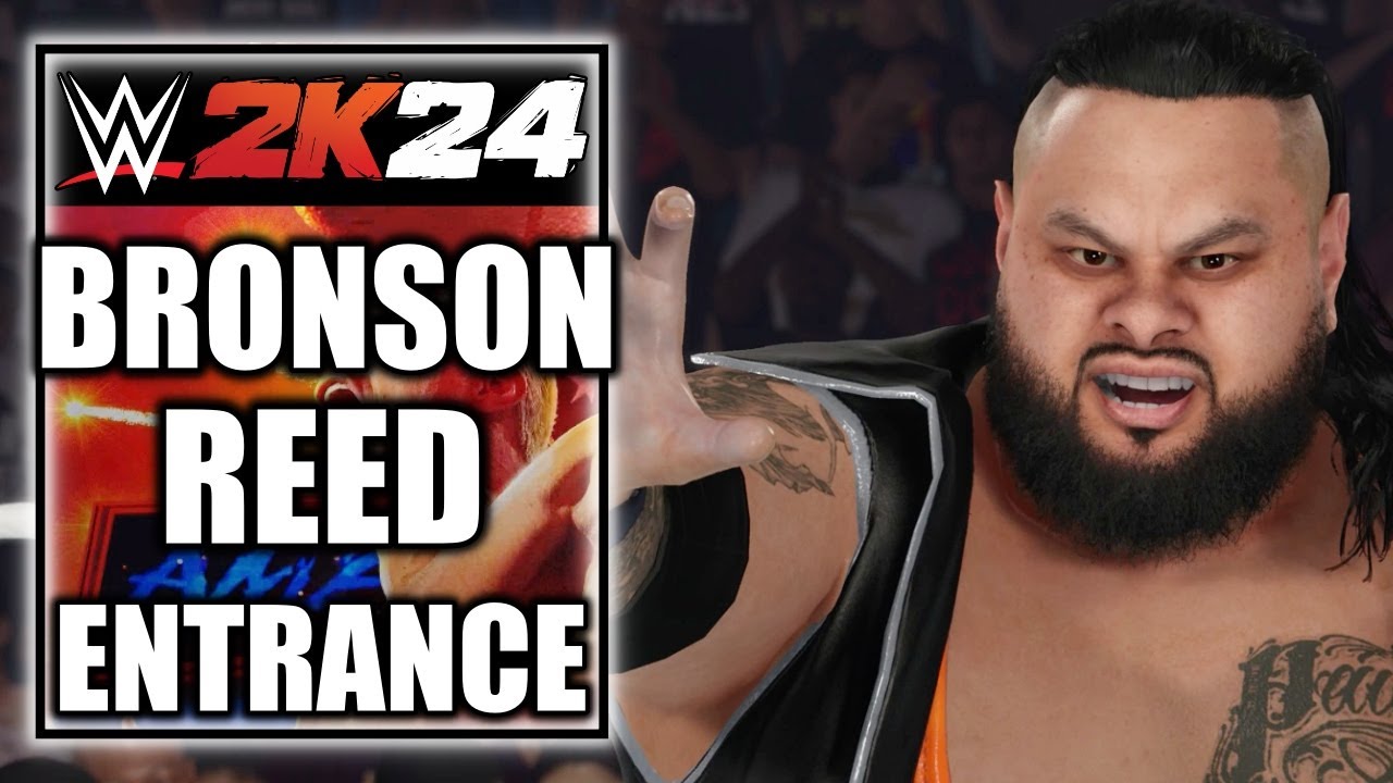 WWE 2K24 Bronson Reed Entrance Cinematic - YouTube
