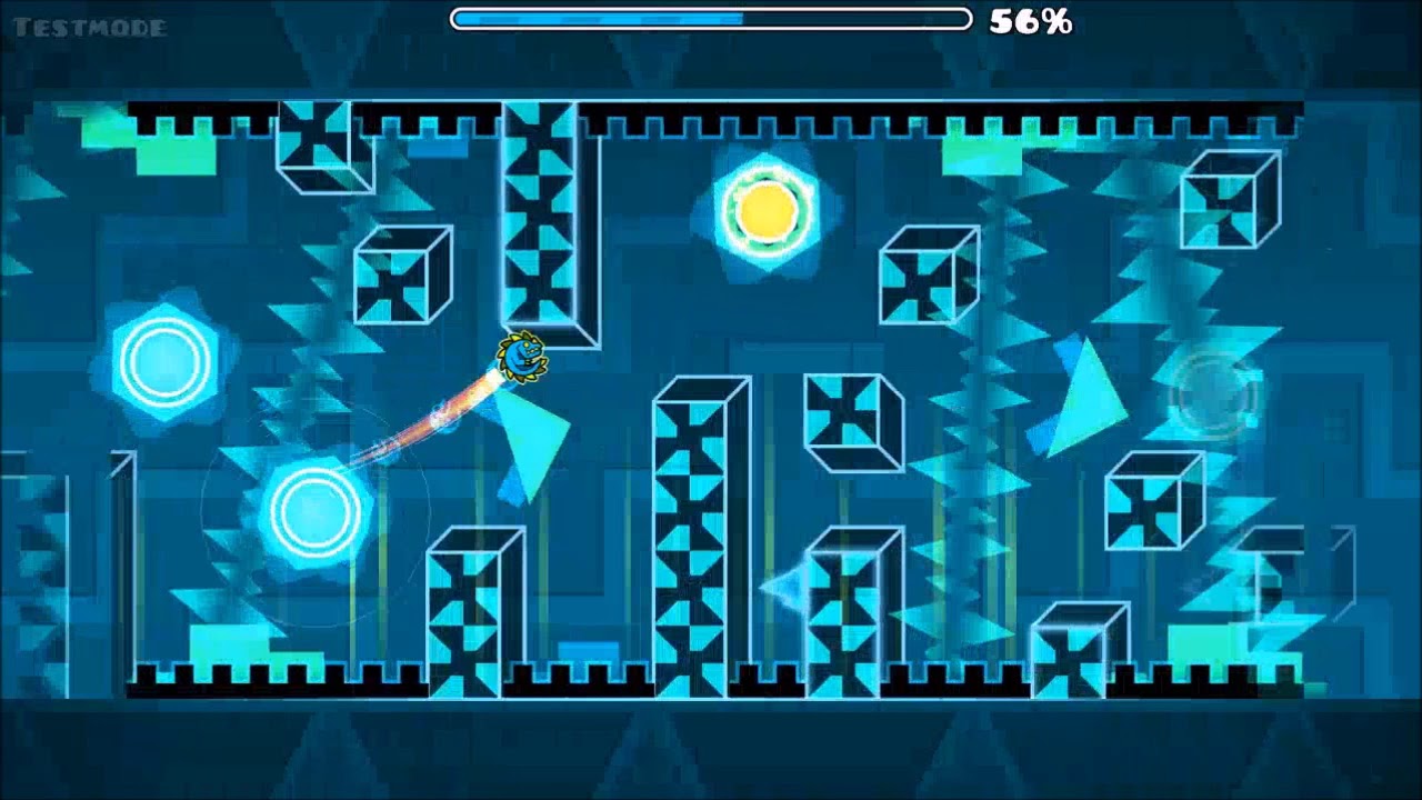 Geometry Dash - Ultrasonic 52-60% Guide - YouTube
