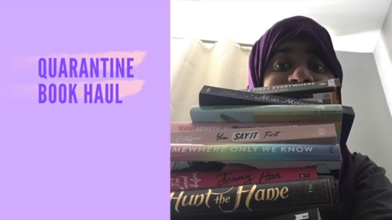 Quarantine Book Haul [Includes CC] - YouTube