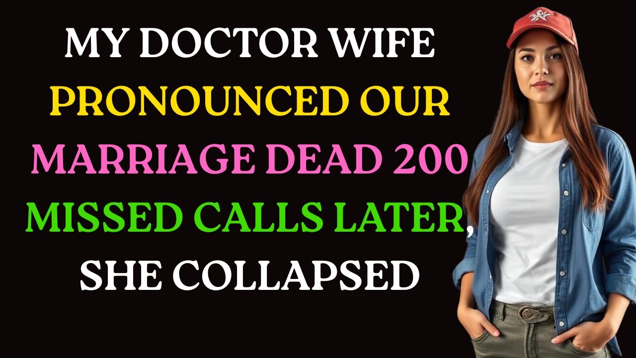 My Doctor Wife Pronounced Our Marriage Dead—200 Missed Calls Later, She ...