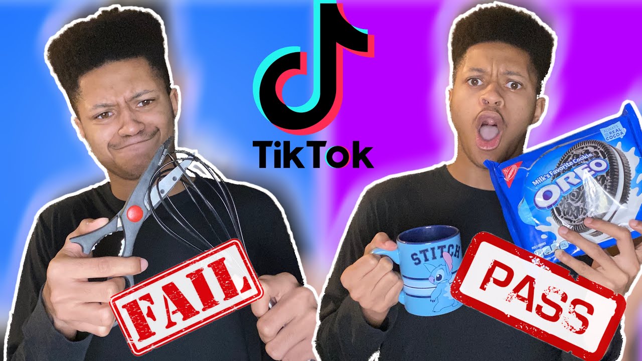 TRYING VIRAL TIKTOK LIFE HACKS !! ( BIGGEST FAIL) - YouTube