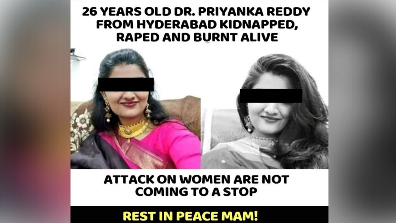 RIP Dr. Priyanka Reddy - YouTube