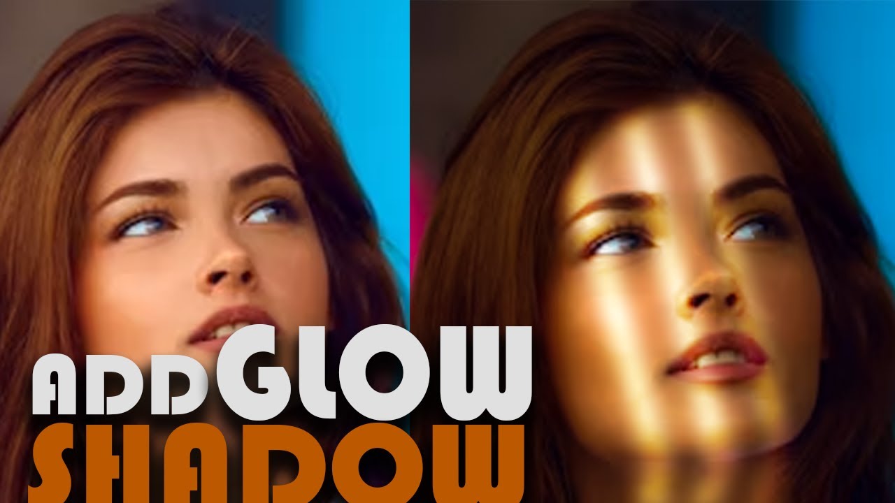 Create Stunning Glow Shadow Effect in Photoshop | Easy Photoshop ...