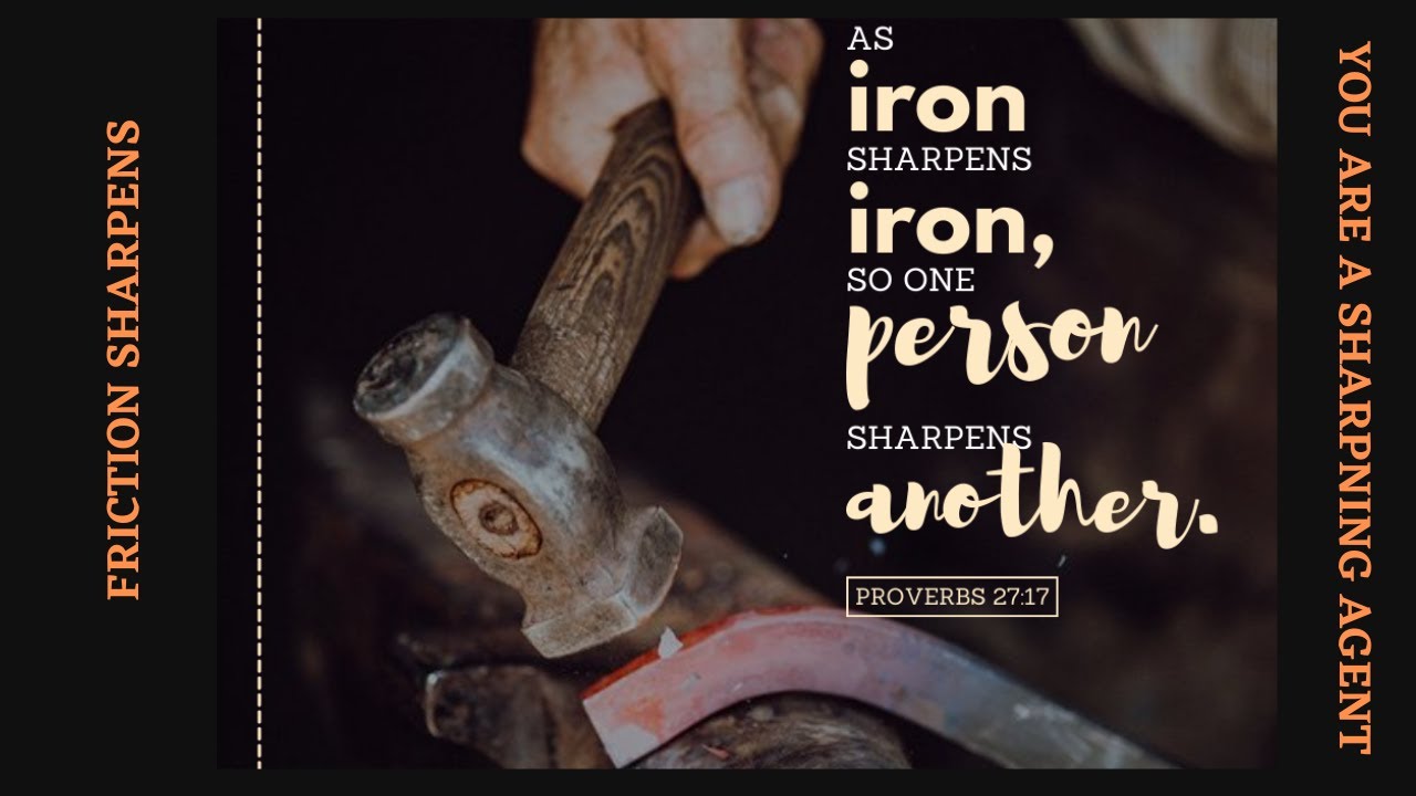 FRICTION SHARPENS - YouTube