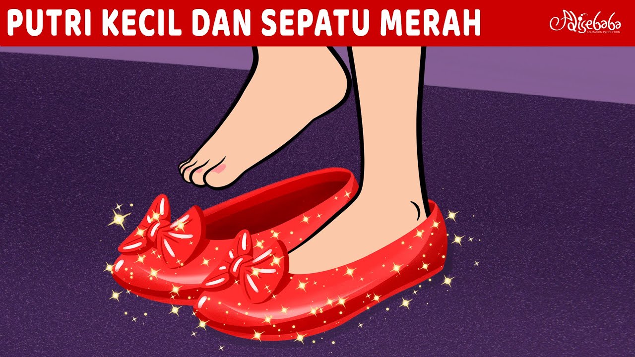 Putri Kecil dan Sepatu Merah 👠 | Kartun Anak Anak | Bahasa Indonesia ...